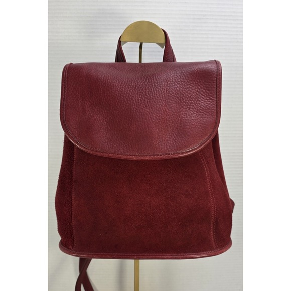 Coach | Bags | Vintage Coach Berkeley Convertible Backpack Red Leather ...
